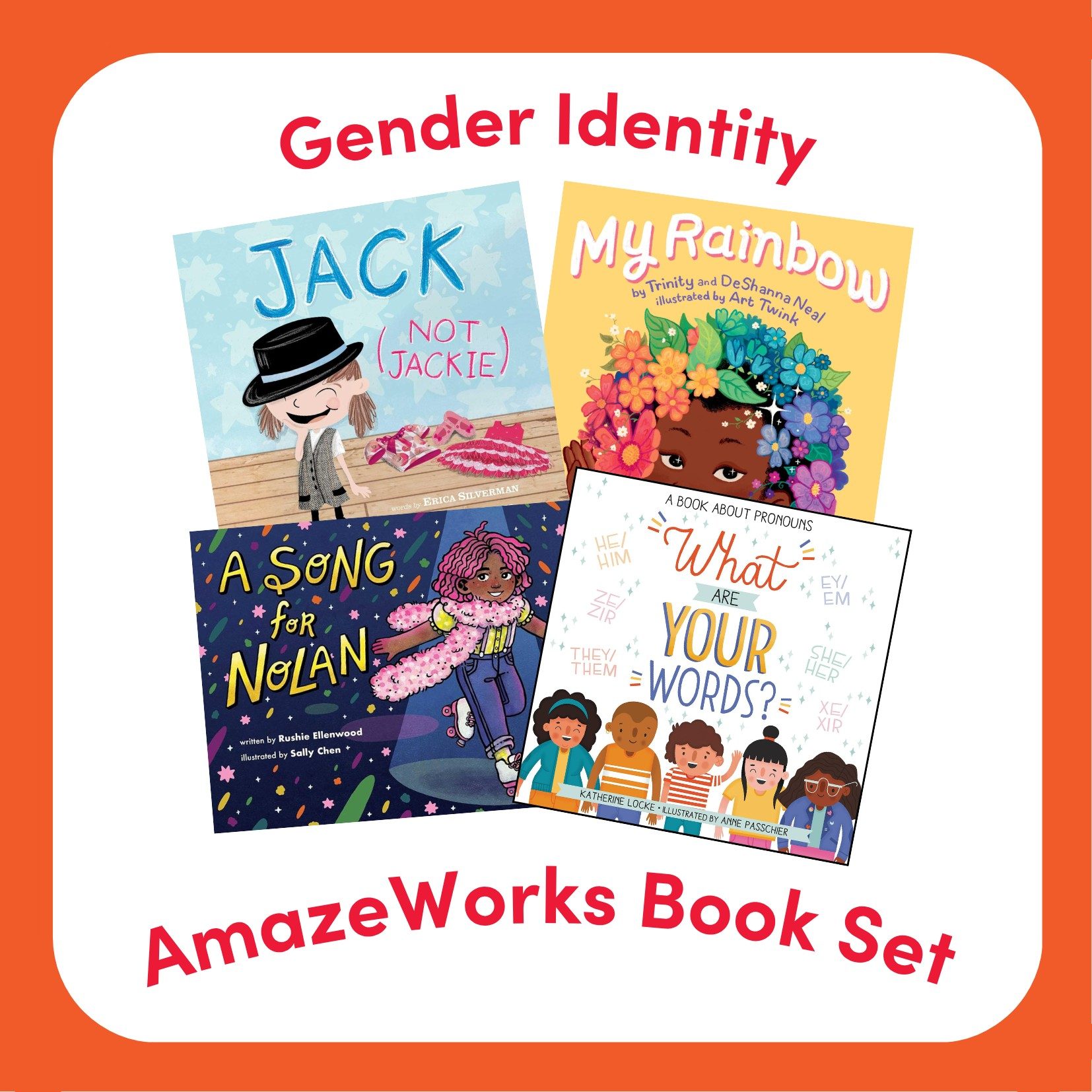 Gender Identity Book Set - AmazeWorks