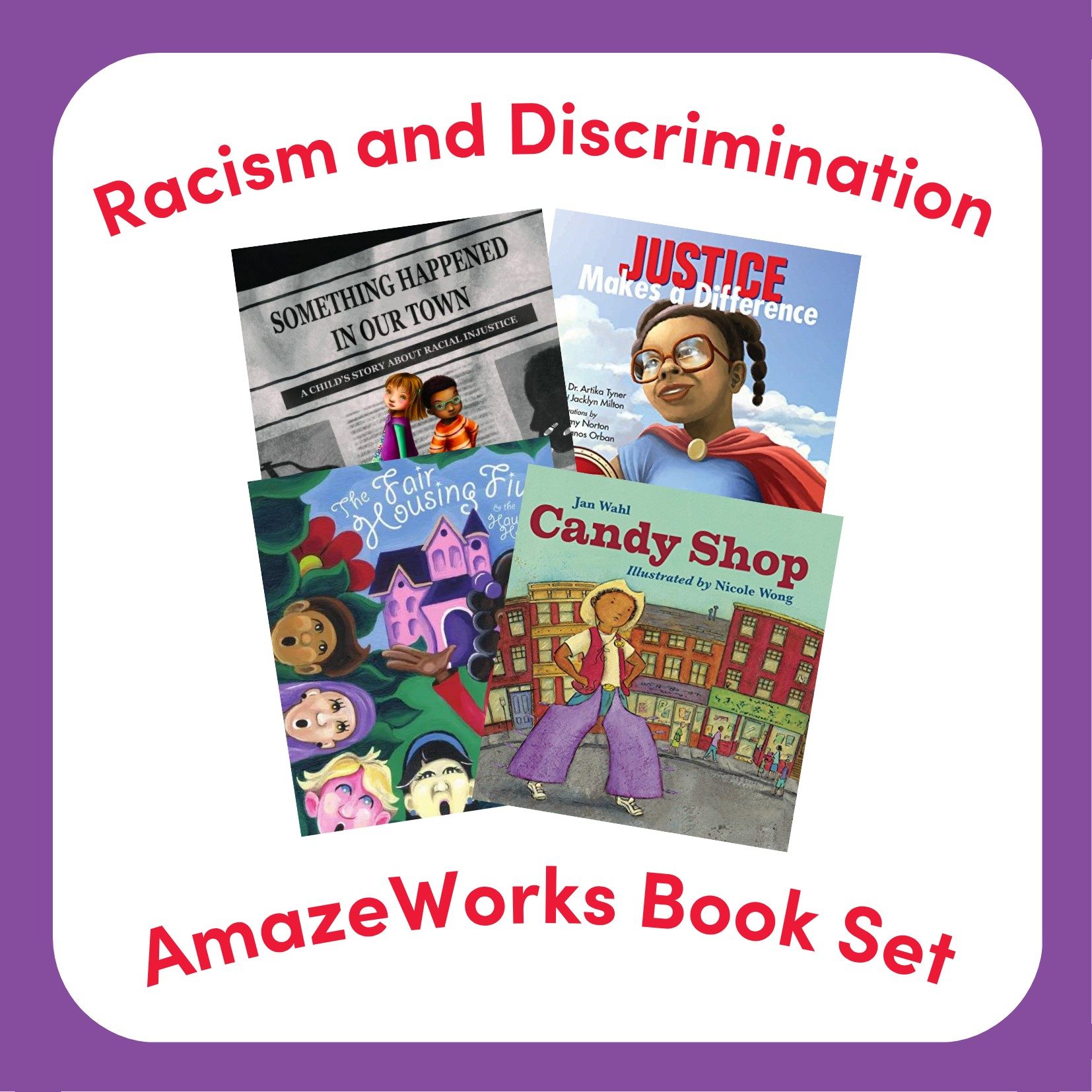 Racism and Discrimination Book Set - AmazeWorks
